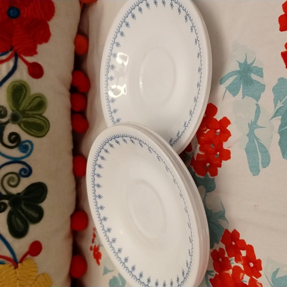 Corelle | Dining | Set Of 6 Corelle Livingware Saucers | Poshmark
